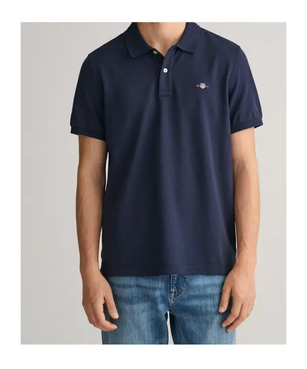 Gant Logo Short Sleeve Polo Shirt