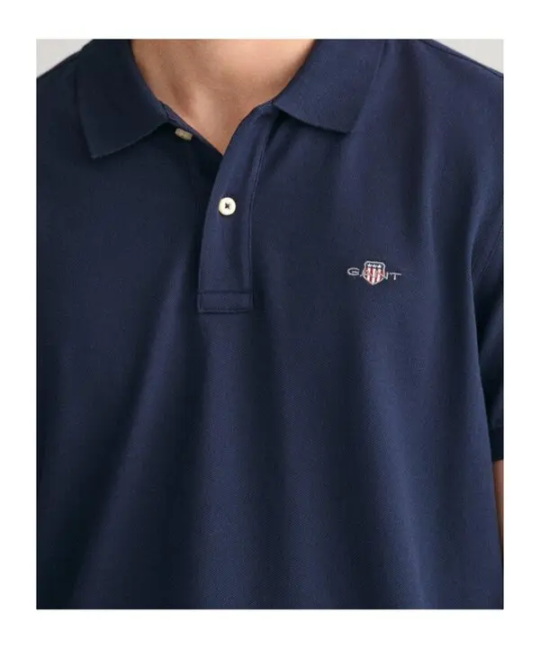 Gant Logo Short Sleeve Polo Shirt