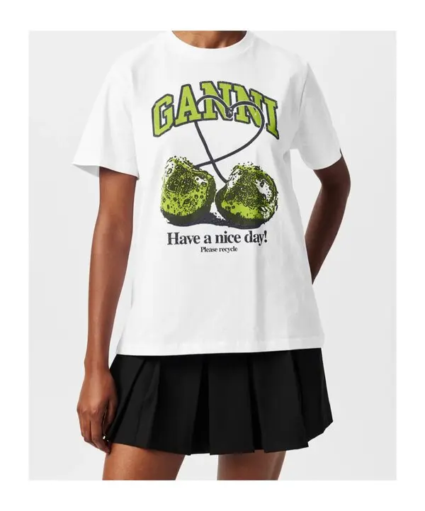 GANNI Graphic T-shirt