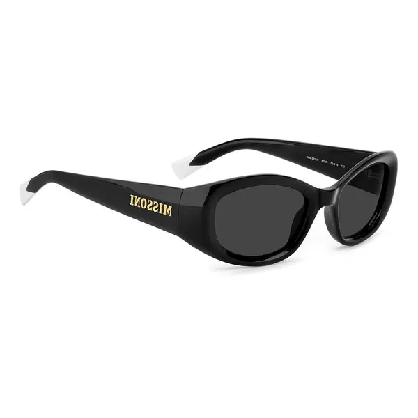 Missoni Oval Logo Detail Sunglasses