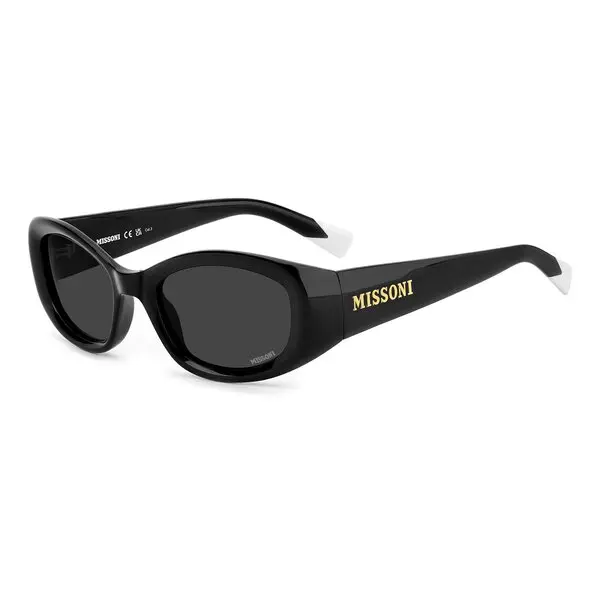 Missoni Oval Logo Detail Sunglasses