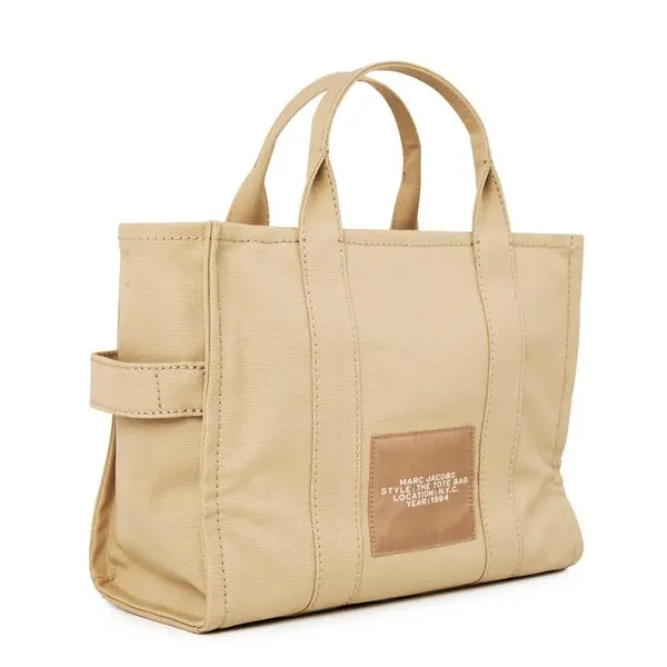 Marc Jacobs Medium Cotton Canvas Tote Bag - Nude