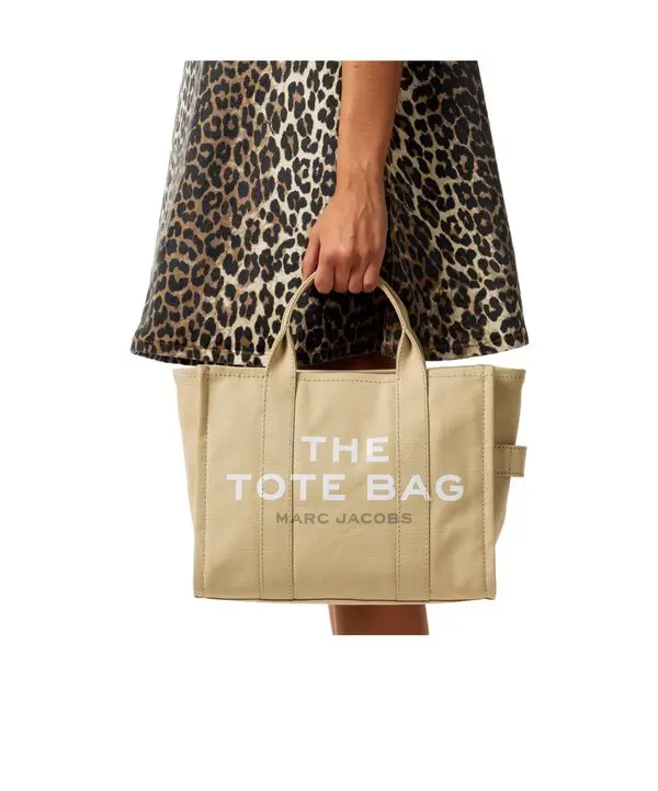 Marc Jacobs Medium Cotton Canvas Tote Bag - Nude