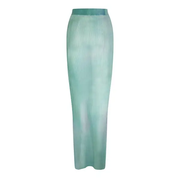Off-White Knit Maxi Skirt