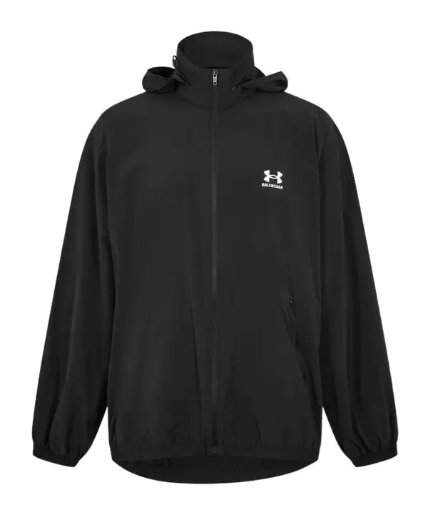 Balenciaga Zip-up Hooded Casual Jacket