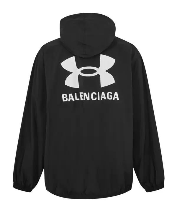 Balenciaga Zip-up Hooded Casual Jacket