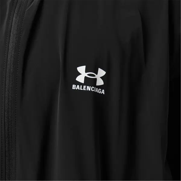Balenciaga Zip-up Hooded Casual Jacket