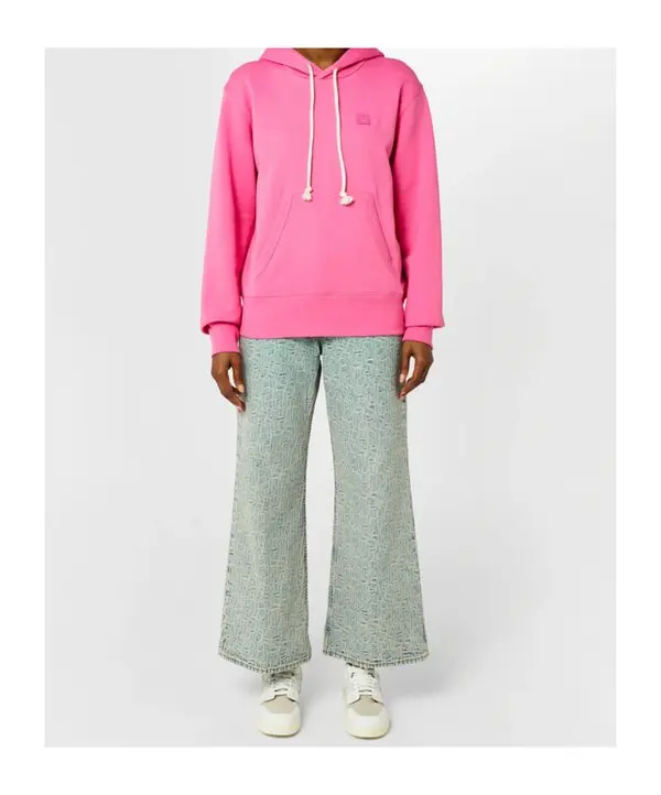 Acne Studios Long-sleeved Hooded Sweatshirt