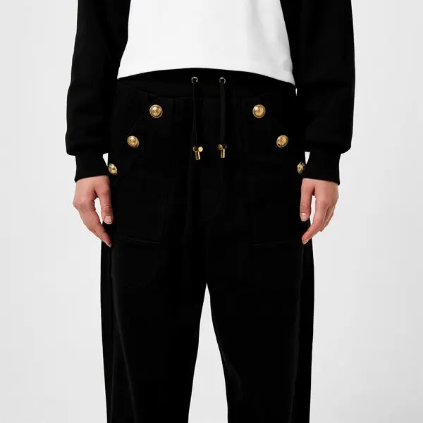 Balmain Drawstring Waist Track Pants