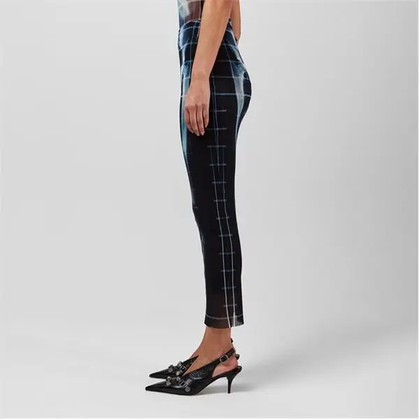 JEAN PAUL GAULTIER Skeleton Print Maxi Skirt