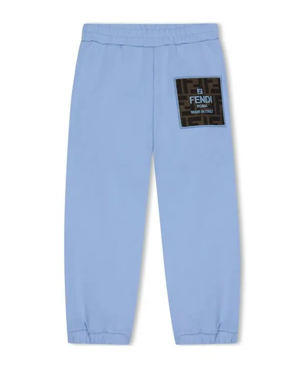 Fendi Emblem Patch Sports Pants