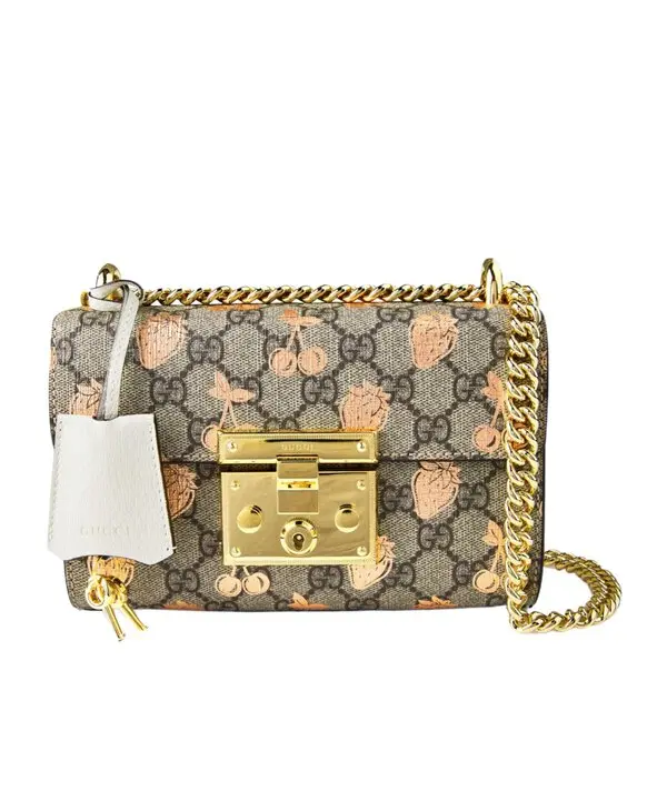 Gucci Padlock Berry Shoulder Bag