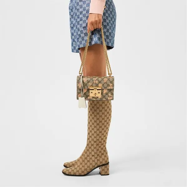 Gucci Padlock Berry Shoulder Bag