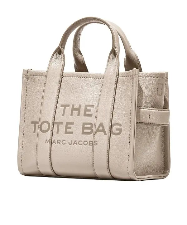 Marc Jacobs Small Leather Tote Bag - Nude