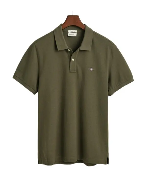Gant Logo Short Sleeve Polo Shirt