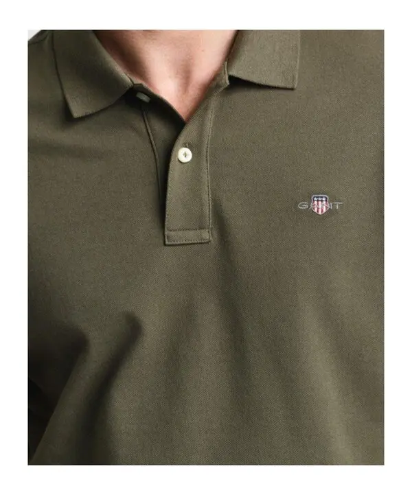 Gant Logo Short Sleeve Polo Shirt