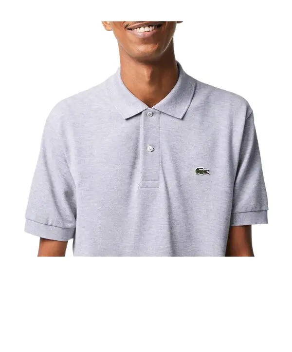 Lacoste Classic Short Sleeve Polo Shirt - Gray