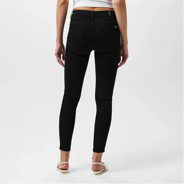7 For All Mankind High Waist Skinny Crop Jeans