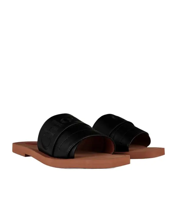 Chloé Leather Woody Sandal