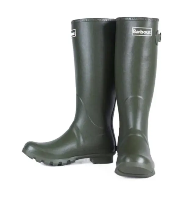 Barbour Bede Wellington Boots - Olive