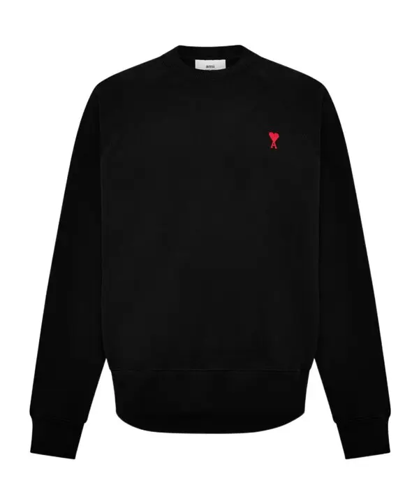 AMI Paris De Coeur Crewneck Sweatshirt