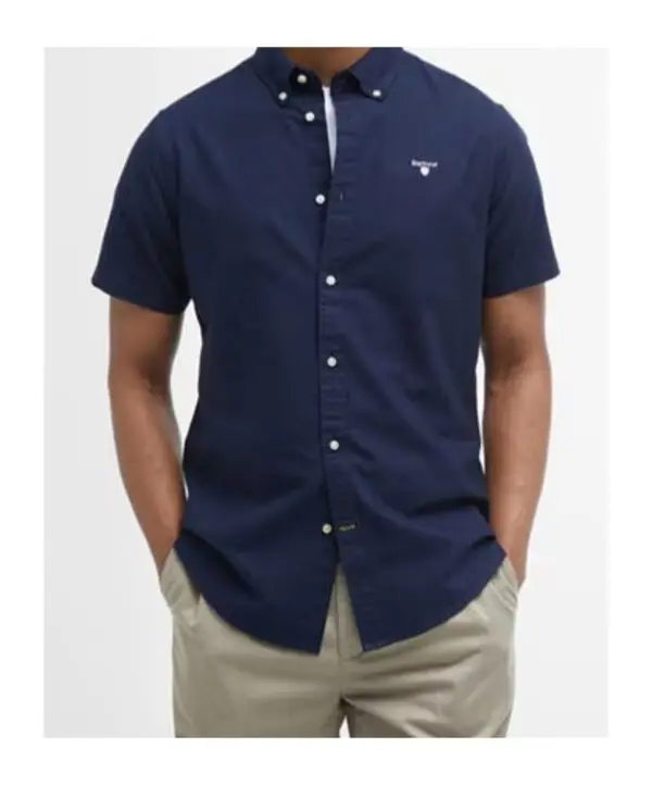 Barbour Oxford Short Sleeve Tailored Shirt
