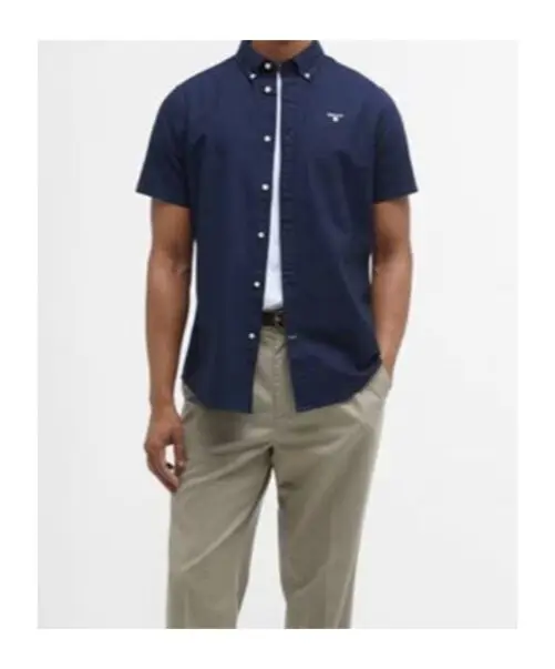 Barbour Oxford Short Sleeve Tailored Shirt