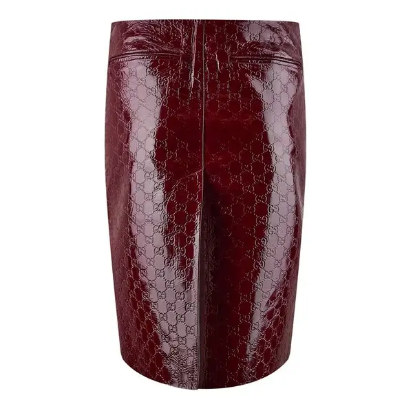 Gucci Gg Embossed Mid-length Skirt