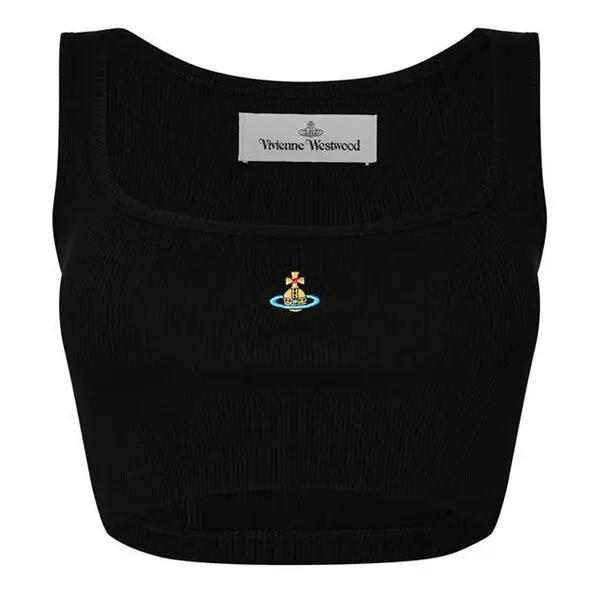 VIVIENNE WESTWOOD Logo Vest - Black