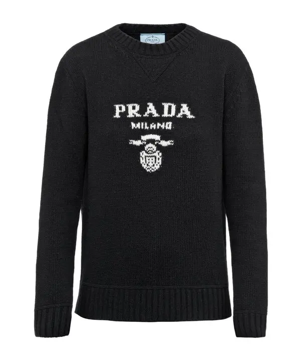 Prada Logo Knit Jumper