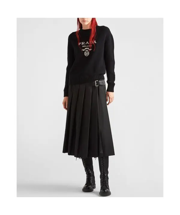 Prada Logo Knit Jumper