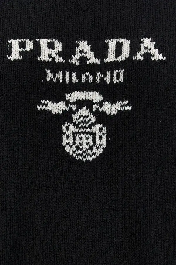 Prada Logo Knit Jumper
