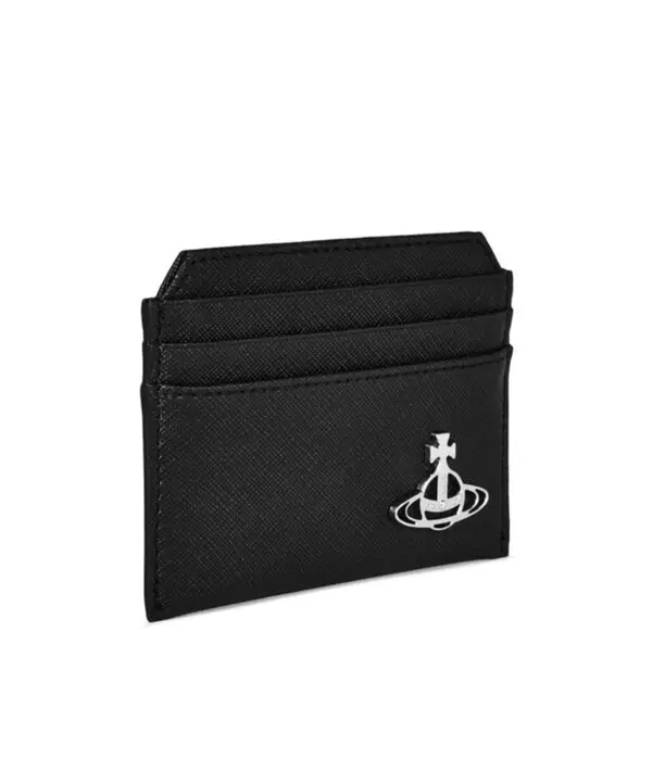 VIVIENNE WESTWOOD Textured Leather Milano Orb Card Holder