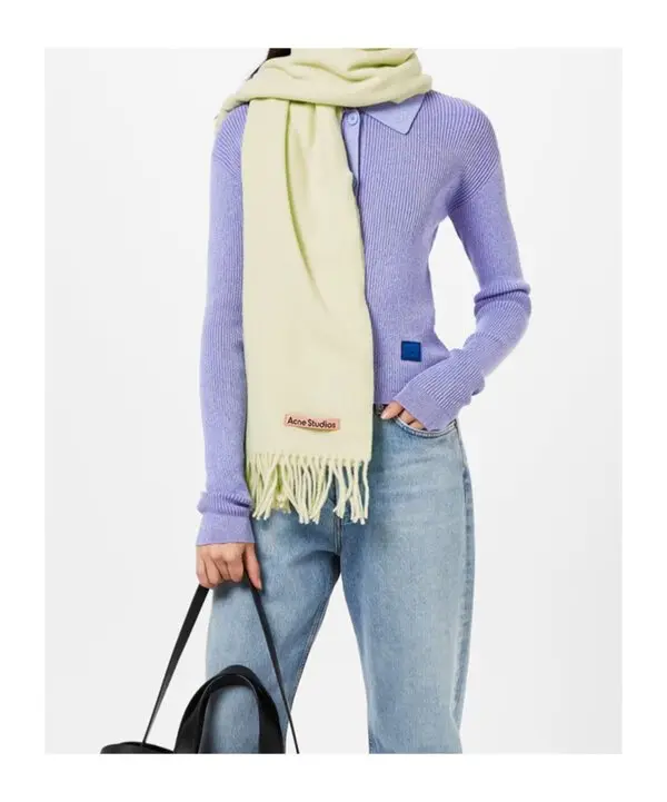 Acne Studios Canada Scarf - Nude