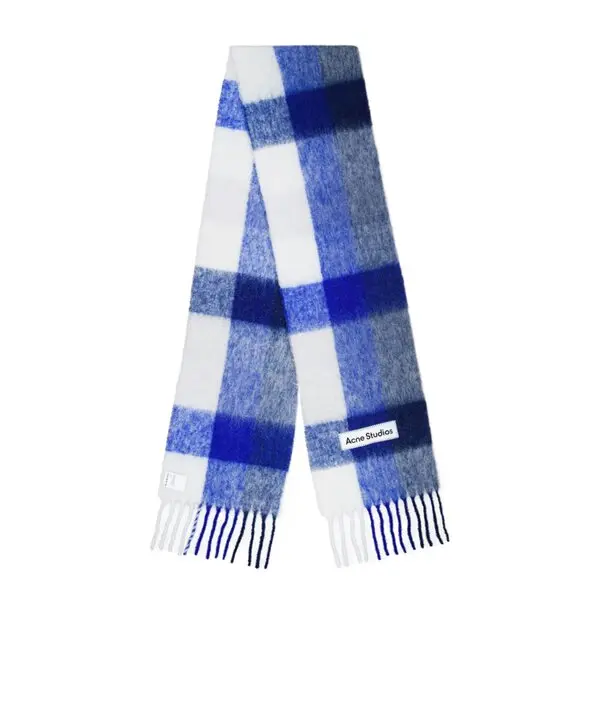 Acne Studios Plaid Scarf