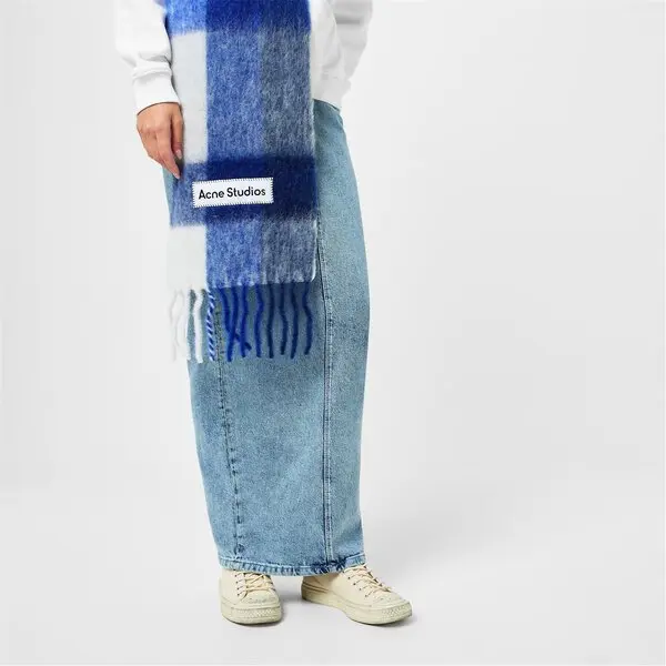 Acne Studios Plaid Scarf