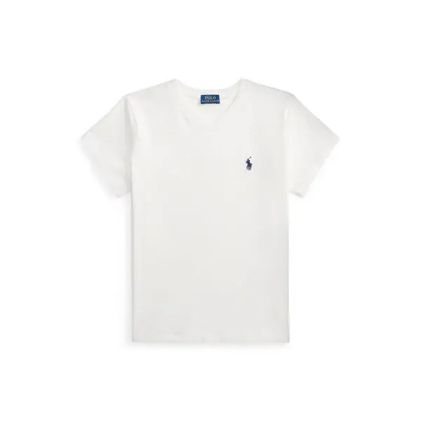Polo Ralph Lauren Crew Neck Short Sleeve Logo T-shirt - White