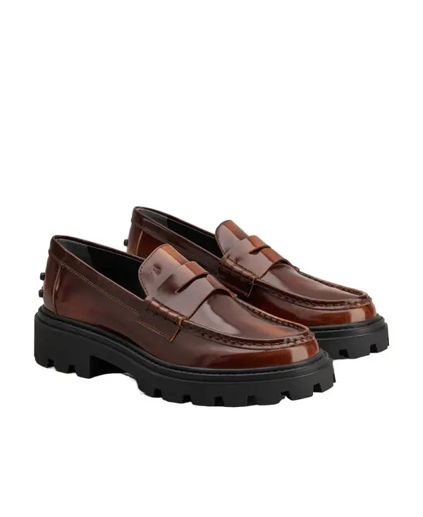 TOD'S Penny Bat Chunky Loafers