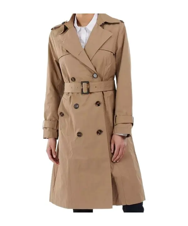 Barbour Lapel Jacket With Belt