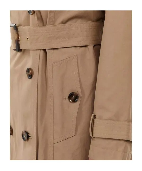 Barbour Lapel Jacket With Belt