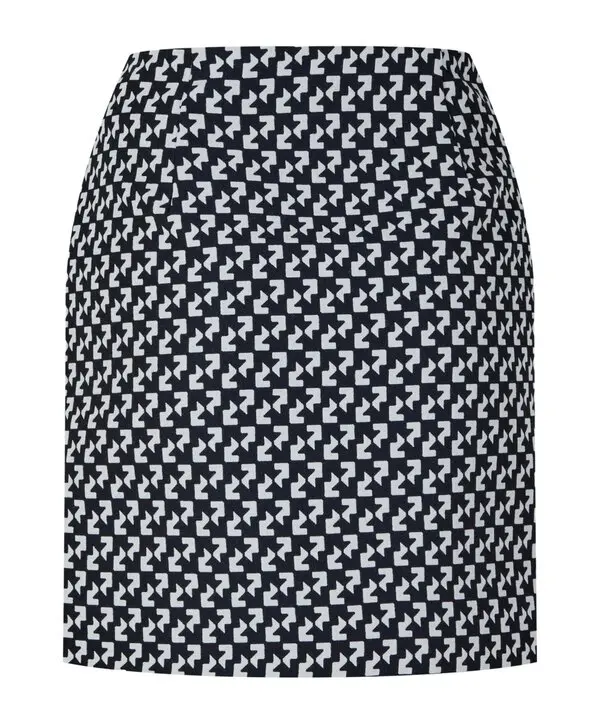 Off-White Color-blocked Skirt