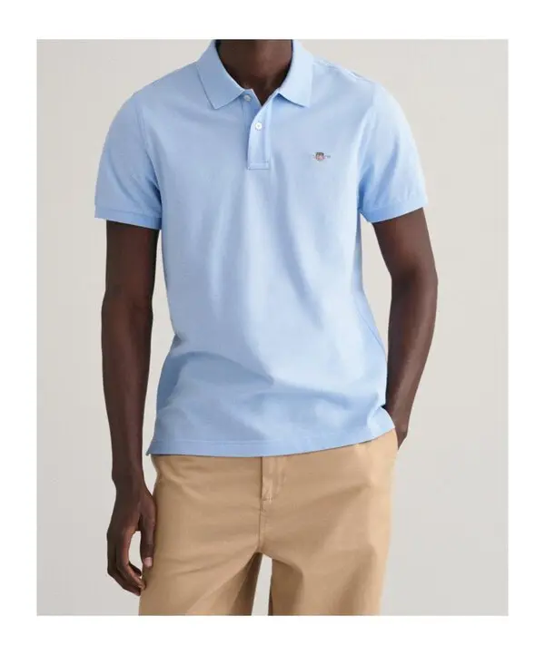 Gant Logo Short Sleeve Polo Shirt