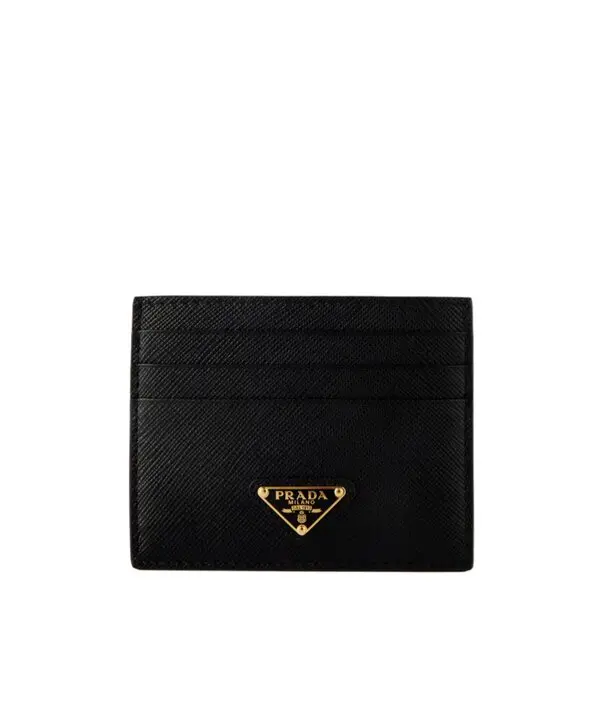 Prada Logo Card Holder - Nero