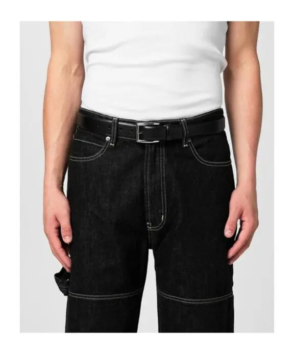 Polo Ralph Lauren Square Buckle Leather Belt