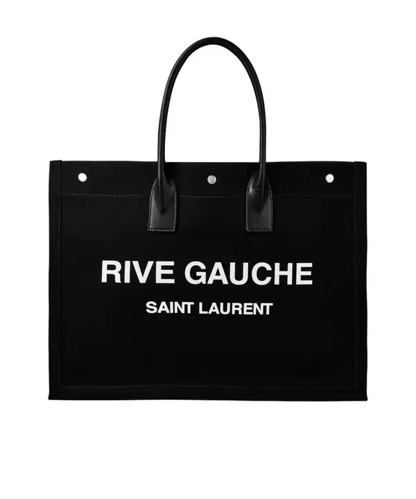 Saint Laurent Rive Gauche Logo Tote