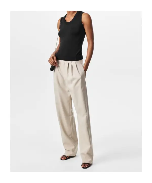 Saint Laurent Pleated Detail Track Pants