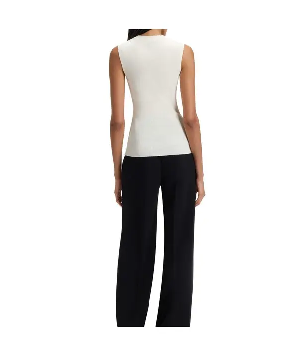 Hugo Boss Sleeveless Knitted Top