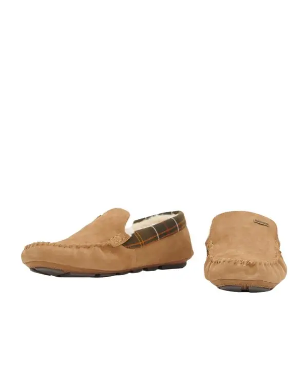 Barbour Monty Slipper - Camel