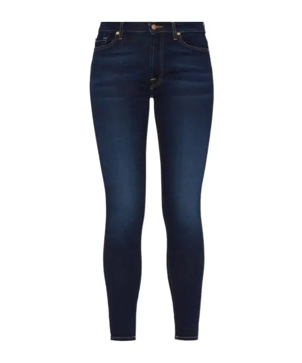 7 For All Mankind High Waist Skinny Crop Jeans