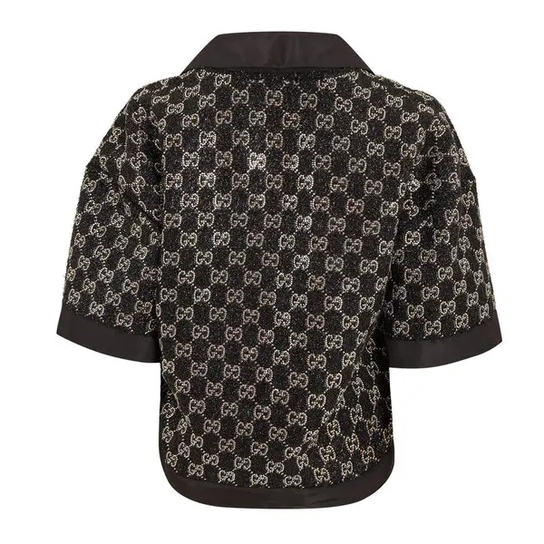 Norma Kamali Sequined Short Top